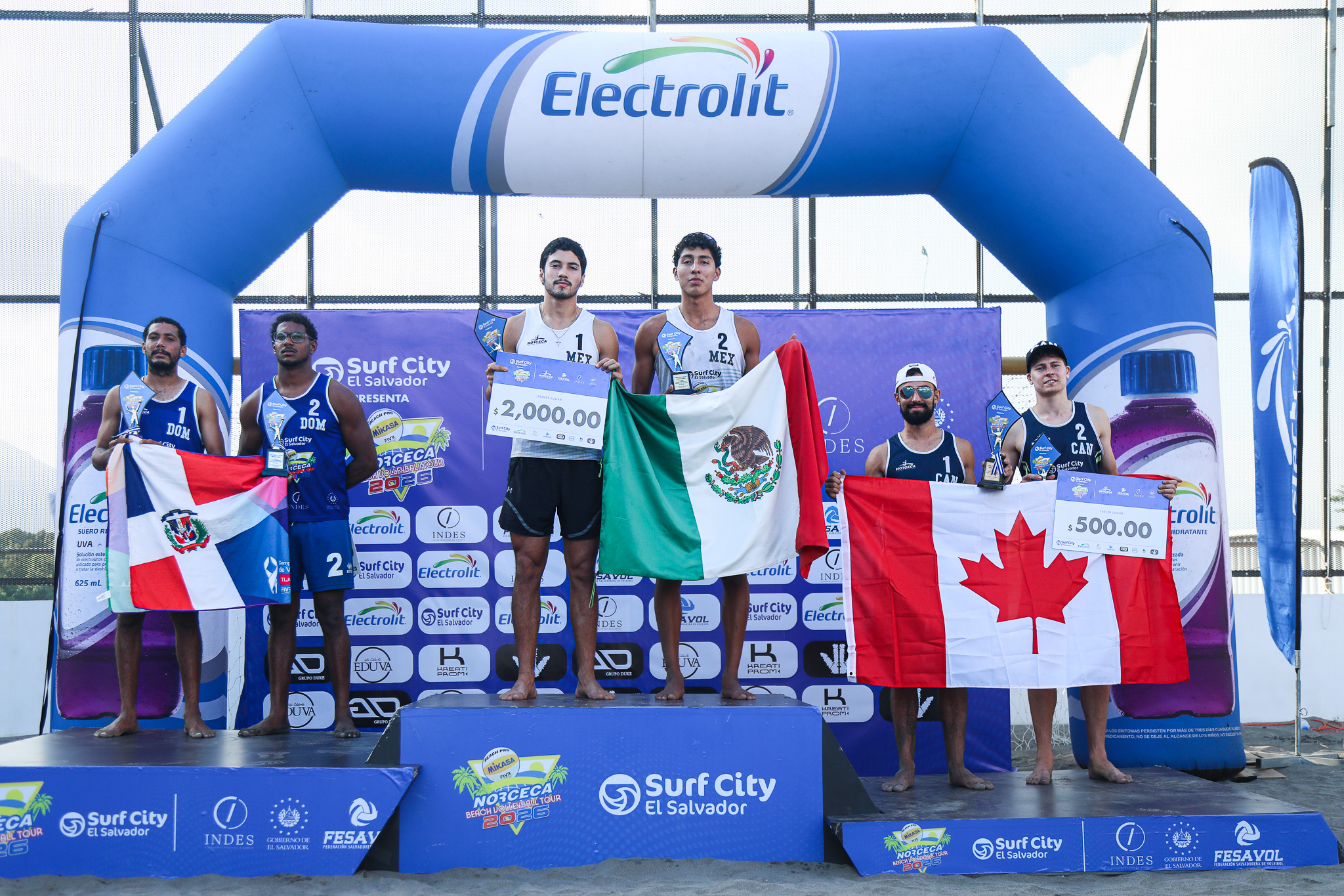 AFECAVOL - Lares y Carlos Andrés de México, tricampeones del Tour ...